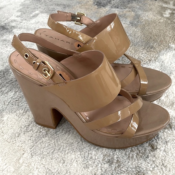 Tahari | Shoes | Tahari Strapping Platform Heelsize 7 | Poshmark